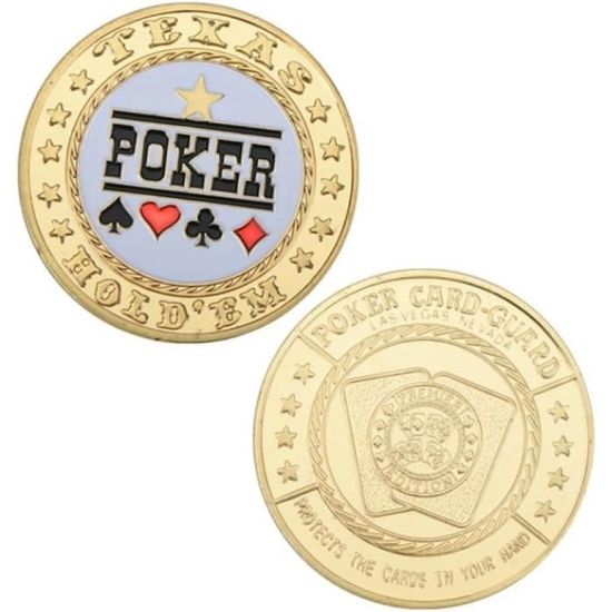 Pièces Commémoratives Métal Poker Card Guard Hand Protector Token Coin ...