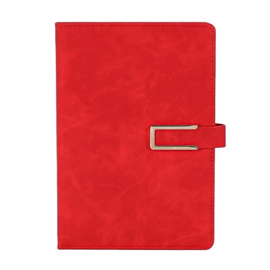 Rouge Carnets, 14.5 x 21 CM, Cuir PU, idéal pour Une Utilisation Comme ...