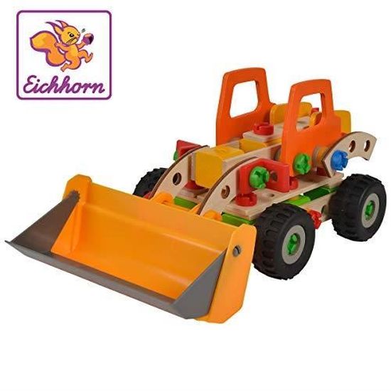 Jeu de Construction - SIMBA - Eichhorn Construction - 140 Pièces ...