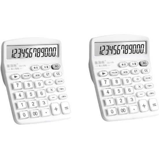 Calculatrices, Calculatrice Multifonctions À Affichage Grand Écran À 12 ...