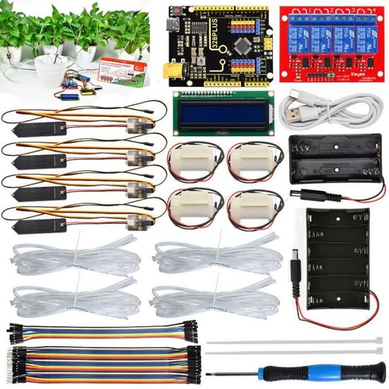Kit d'arrosage Automatique pour Jardin Plante - USIFUL - Arduino DIY ...
