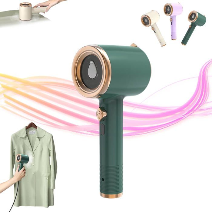 Portable Mini Ironing Machine, Fast Preheating Steam Dry Ironing ...