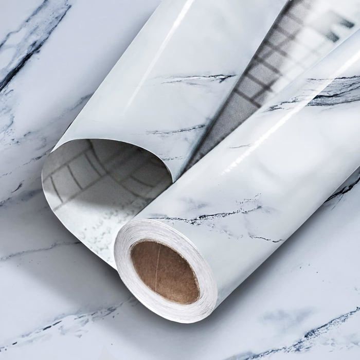 Rouleau de papier peint autocollant en vinyle pour plan de travail ...