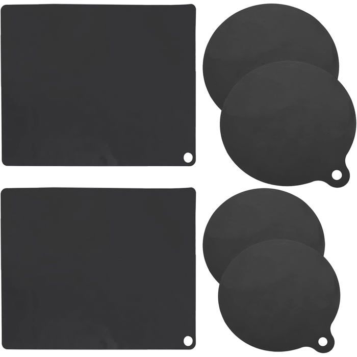 6 Pièces Protection Plaque Induction, Résistant à la Chaleur 250°C ...