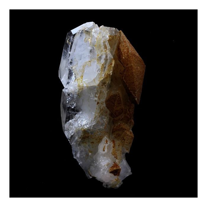 Pierres et Minéraux. Quartz à Ame + Calcite. 72.0 ct. Le Noirey, Saint ...