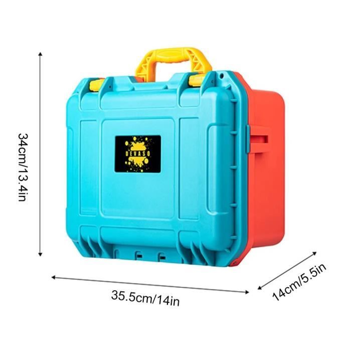 Orange - Boîte à main étanche pour manette de jeu Nintendo Switch ...