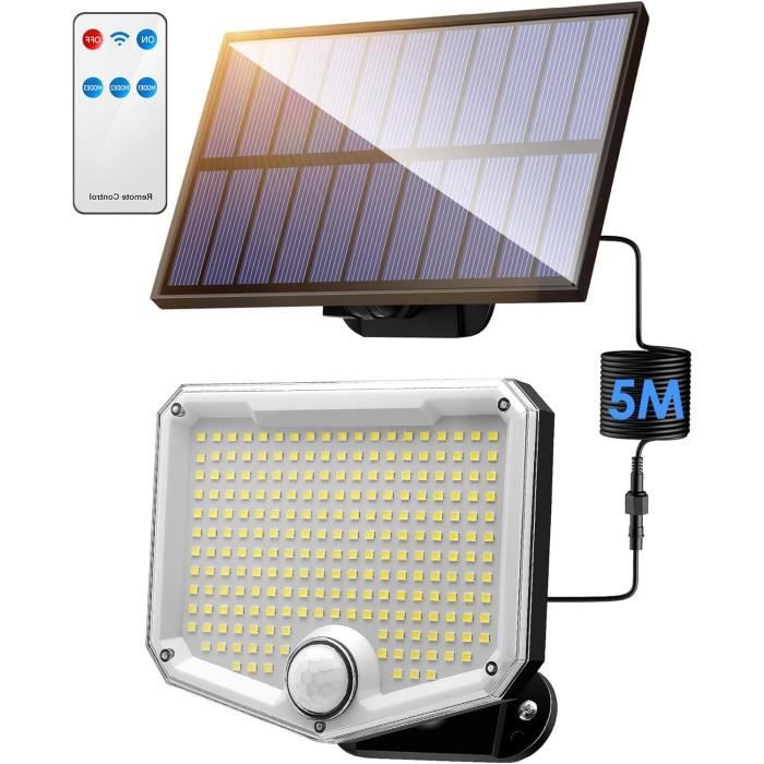 Lampes solaires de sécurité extérieures avec détecteur de mouvement ...