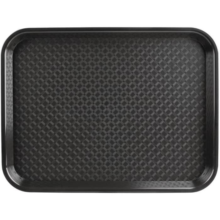 Plateau de service alimentaire noir - 305x415mm A394 - Cdiscount Maison