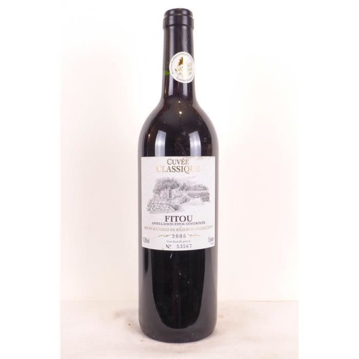 Fitou cave du mont tauch cuvée classique rouge 2005 - languedoc - La ...