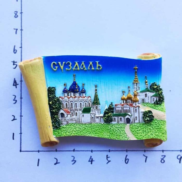 Décoration murale,Aimant de réfrigérateur,Souvenir de la république de ...