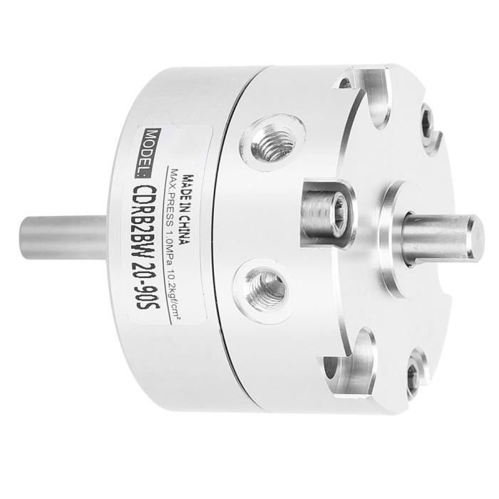 Vérin pneumatique - YOSOO - CRB2BW20-90S - Acier inoxydable - 20mm ...