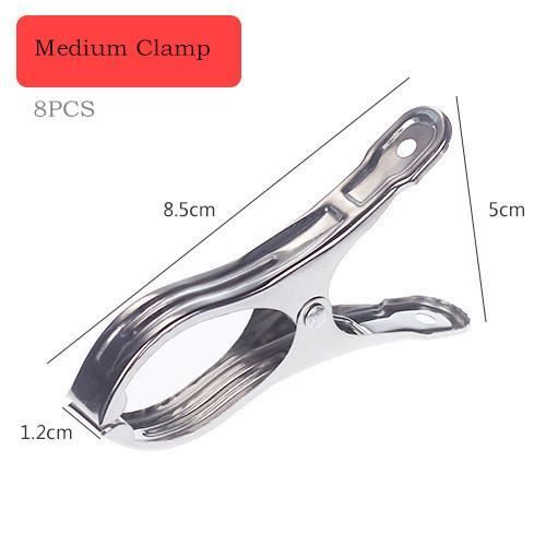 Pince à linge,pinces à vêtements en métal, en acier inoxydable, pour ...