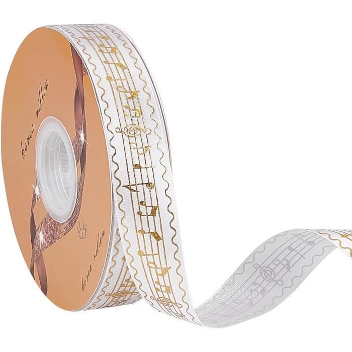 48 Mètre Ruban De Note De Musique, Ruban De Satin De Marquage À Chaud ...