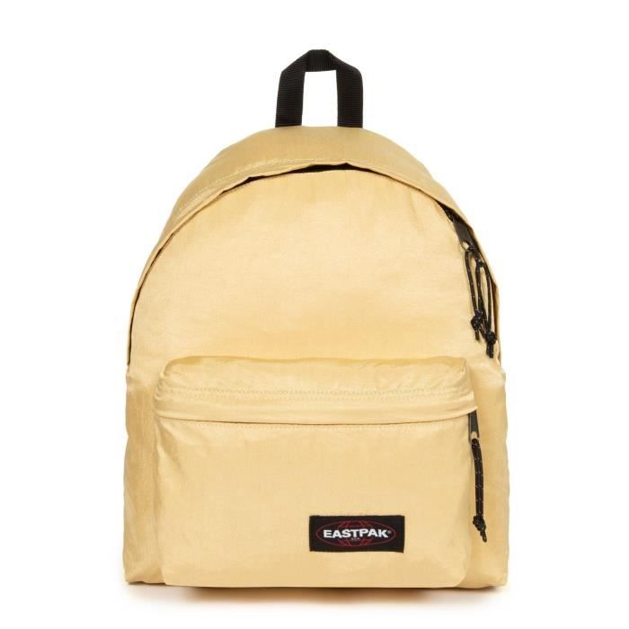"ZAINO EASTPAK PADDED PAK'R METALLIC GOLD" - Cdiscount Bagagerie ...