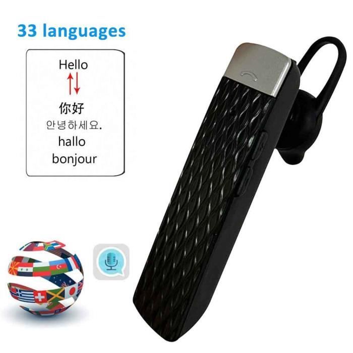 EFUTURE Casque de traducteur Bluetooth sans fil intelligent La ...