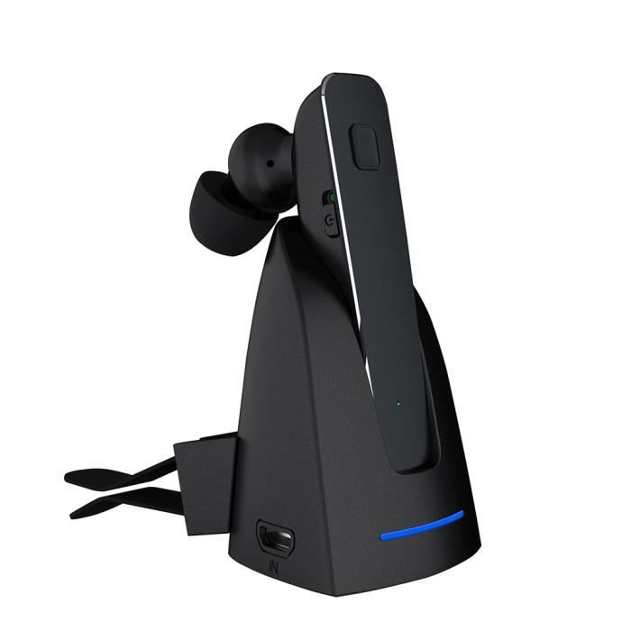 EXCELVAN Kit Oreillette Bluetooth Stéréo Avec Micro-Appel Mains Libres ...