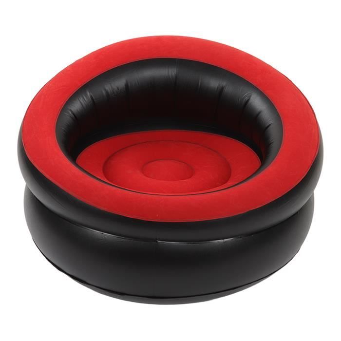 Canapé gonflable FDIT - Rouge - PVC d'inflation rapide - Confortable et ...