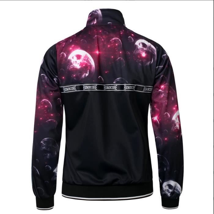 Veste d'entraînement pour femme Skulls Pink 100% HC - Jusrice ...