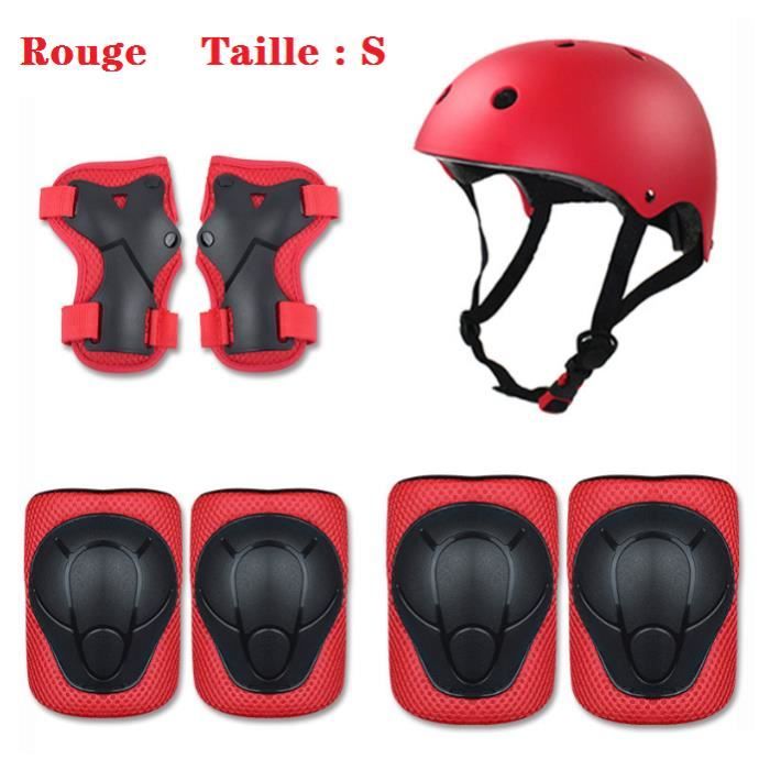 Casque Protection Enfant Ajustable Coudières Genouillère Protège ...