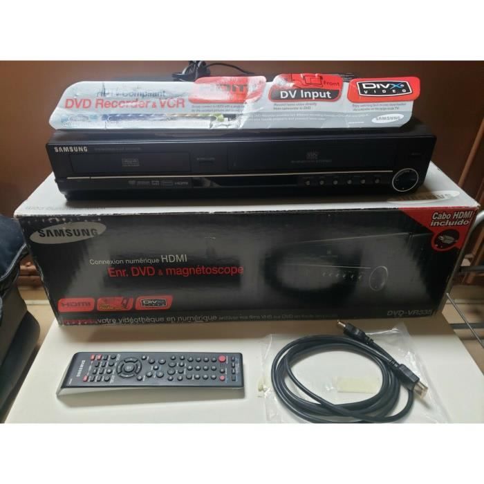 COMBINE COMBI MAGNETOSCOPE SAMSUNG HDMI GRAVEUR DVD LECTEUR ...