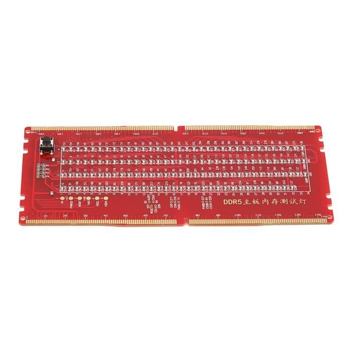Testeur RAM DDR5 - TMISHION - Carte de test mémoire - Indicateur ...