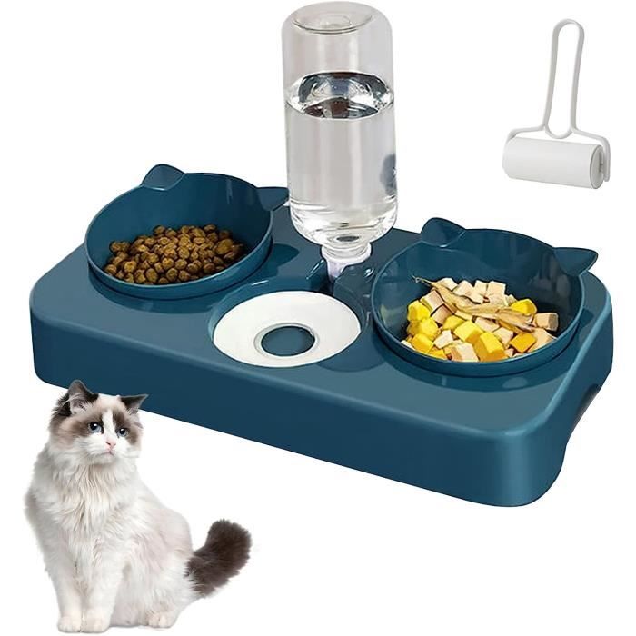 Bol Pour Chat 3 En 1, Gamelles Pour Animaux, Bol Pour Chien Incliné À 8 ...