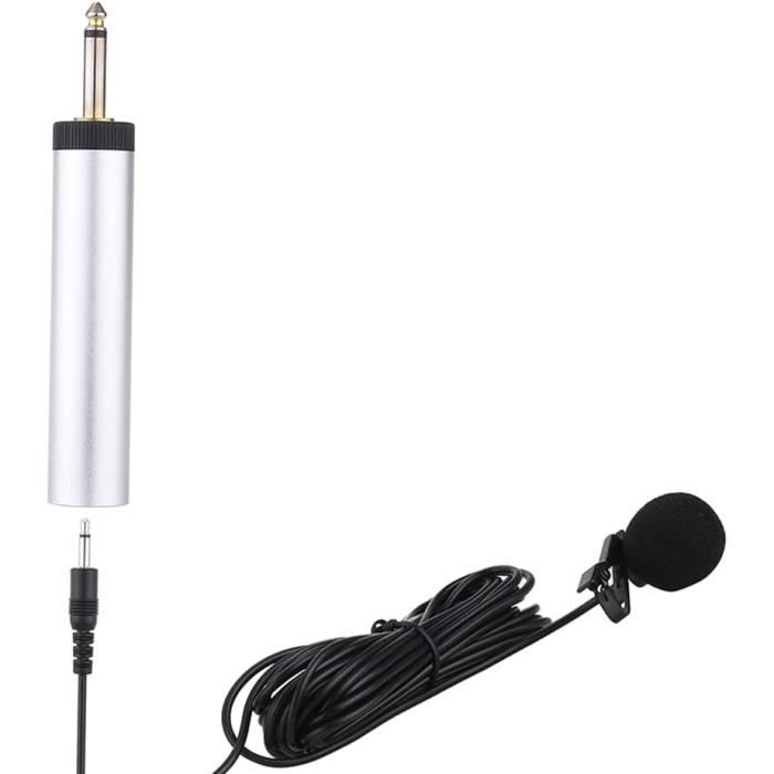 Mini Micro Portable Filaire Electret Condensateur Revers Clip-On ...