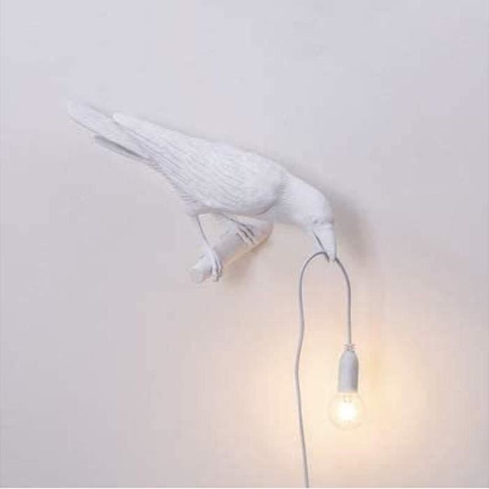 Whcq Lampe Oiseau Lampe De Table Jouant Raven-Applique, Design Raven ...