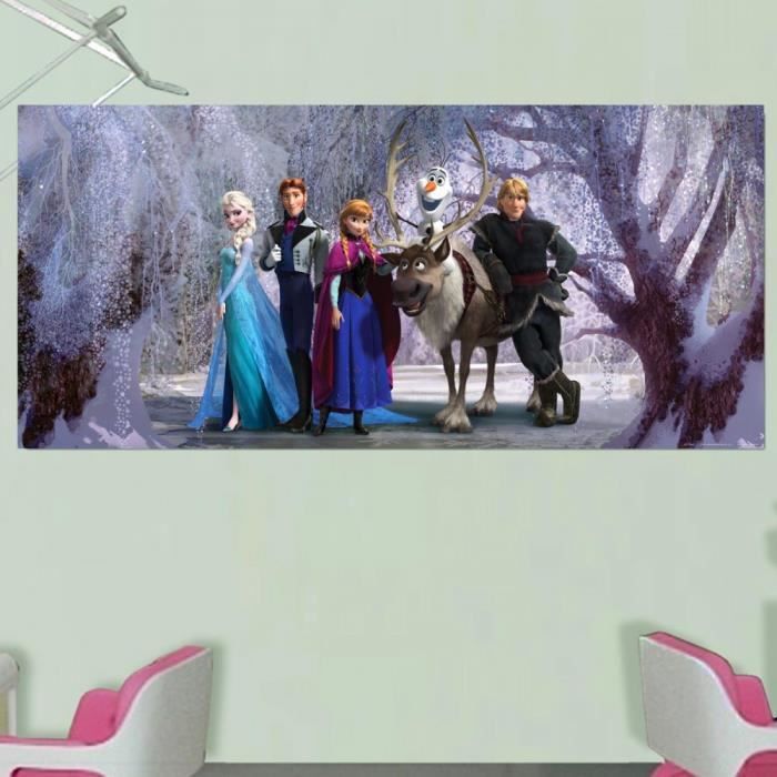 FROZEN / Poster géant Horizontal- Papier peint... - Cdiscount Maison