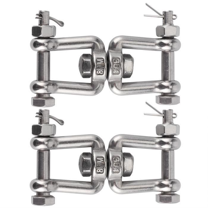 Manille pivotante d'ancre, manille pivotante en acier inoxydable 304 ...
