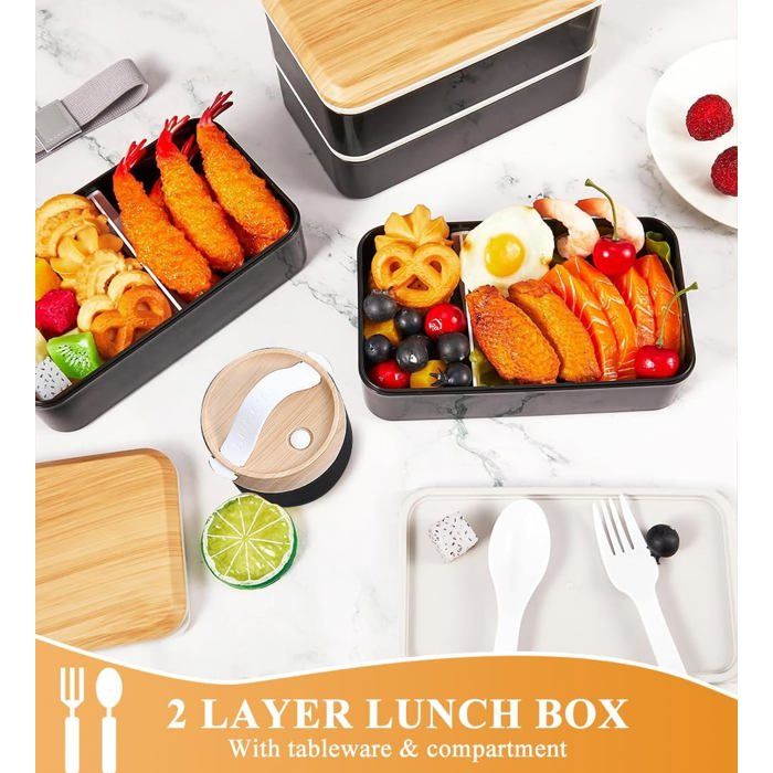 Lunch Box avec Sac Kit, 1400ML Boite Repas - avec 7.5L Sac Lunch Box ...