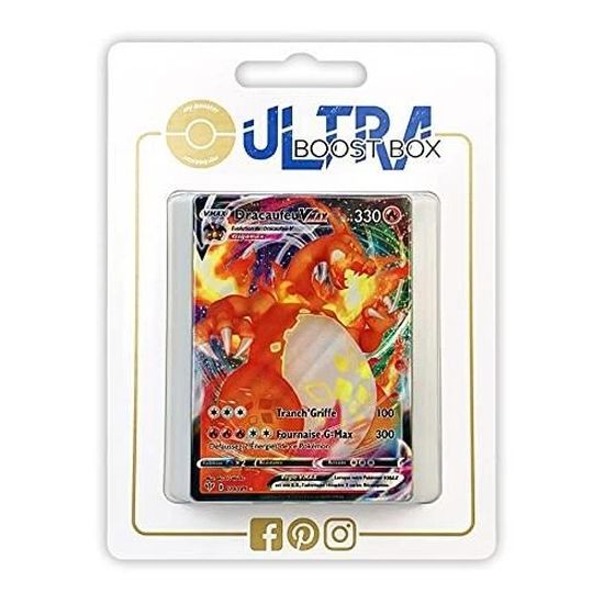 Cartes Pokémon - MY-BOOSTER - DRACAUFEU VMAX 20-189 FULL ART ...