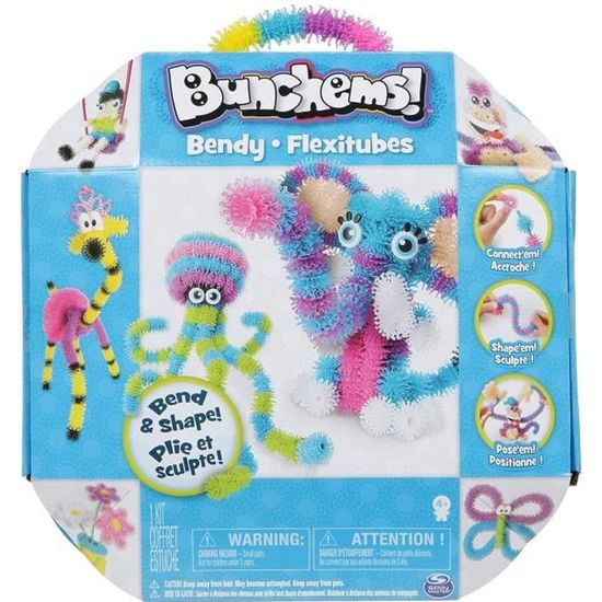 BUNCHEMS - Coffret Bendy - Tiges flexibles - Plus de 350 Bunchems et ...