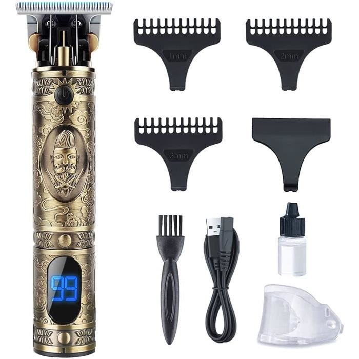 Tondeuse cheveux hommes, tondeuse barbe kit homme electriques, usb tondeuse à cheveux ...