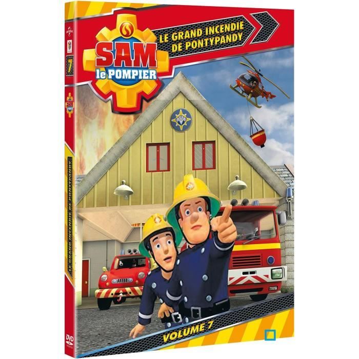 DVD Sam le pompier - Vol. 7 : Grand incendie de Pontypandy - Dessin ...