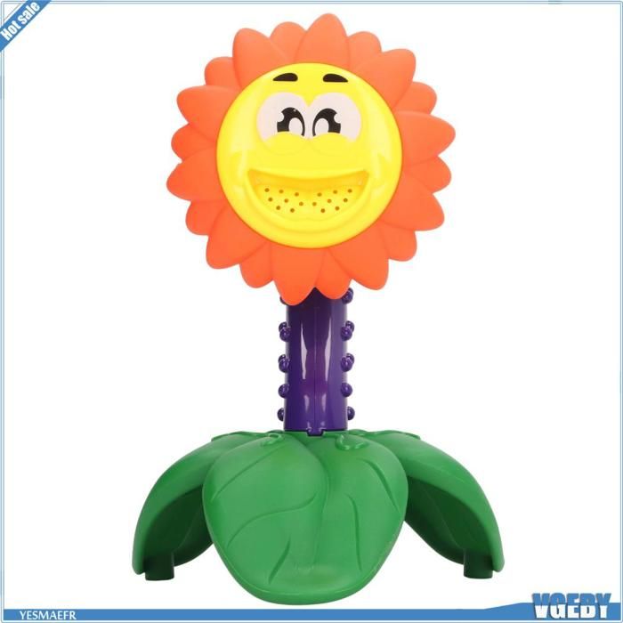 Ashata Jouet d’arrosage de tournesol Sprinkler de Forme de Tournesol ...