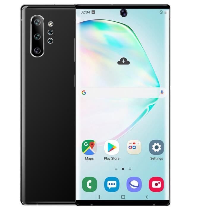 Smartphone NOTE10 10 Core Écran HD de 6,8 pouces Android 9.1 2G + 16 Go ...