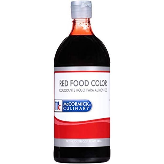 Ensemble Patisserie Y7UTG Colorant alimentaire rouge culinaire, 1 qt ...