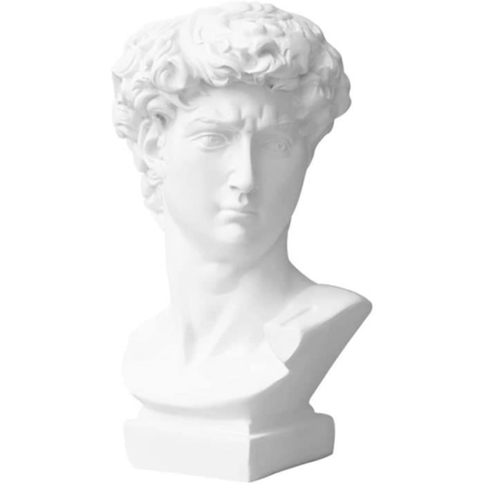 Statue De David Petite Tête Statue De Style Romain Grec Fleurs Vase ...