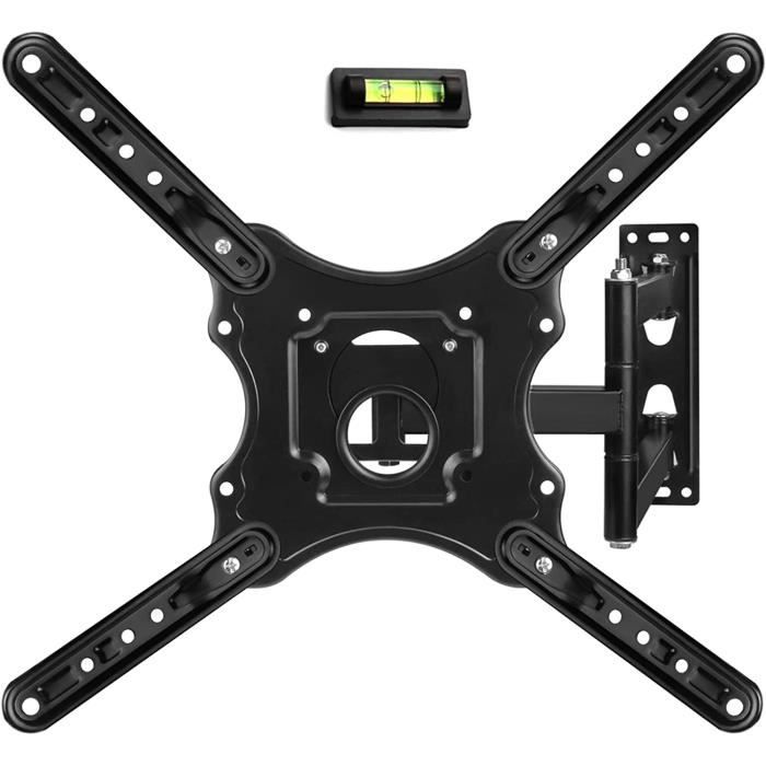LabTEC Support mural pivotant pour TV de 26, 32, 43, 50, 55" jusqu'à 27 ...