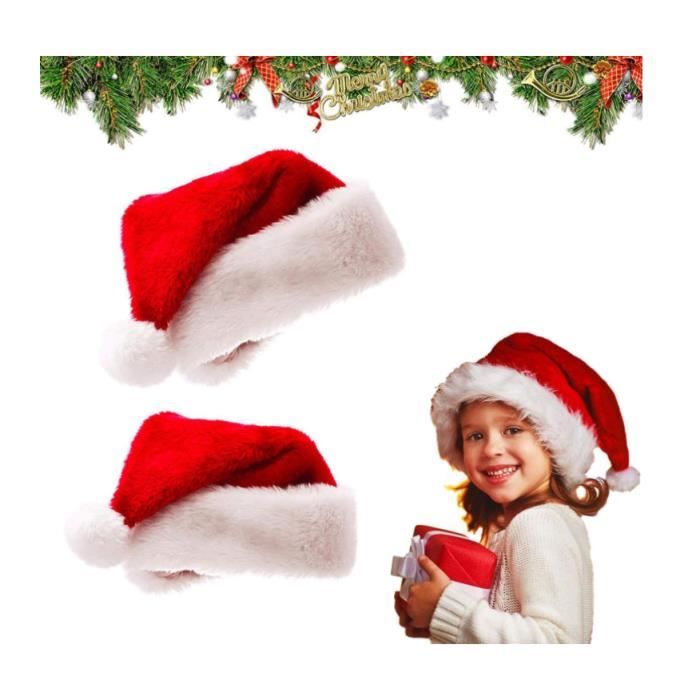 Chapeau de Père Noël,Bonnet de Noel, Chapeaux de Noël, Bonnet de Noel ...