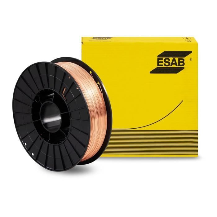 Bobine De Fil À Souder Plein Cuivré MIG/MAG Aciers Non Alliés 0,8mm 60-200A - Cdiscount Bricolage