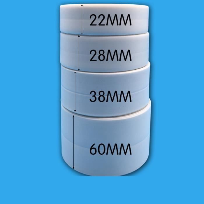 5M - 28mm - BLANC - Bande De Calfeutrage Étanche, Bande De Calfeutrage Pour Cuisine, Baignoire ...