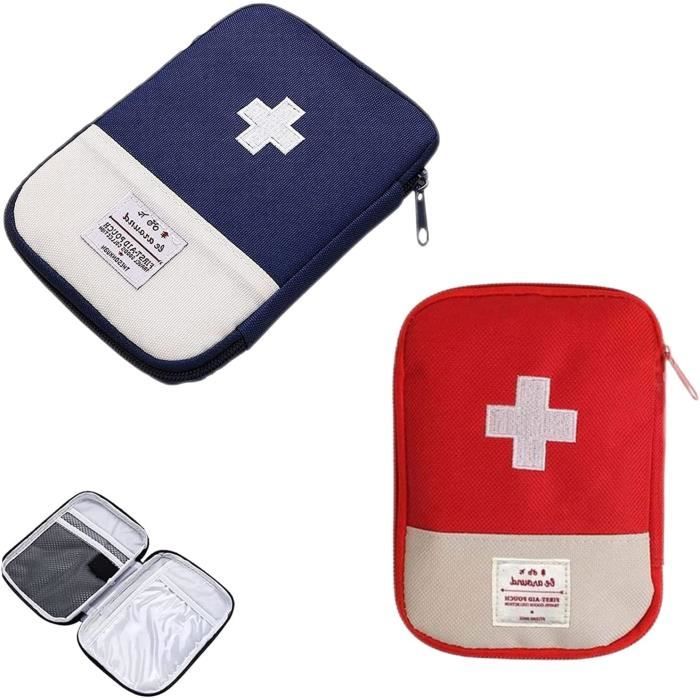 2 Pièces Trousse De Premier Secours,Portable Mini Trousse De Premiers Soins,Trousse De Secours ...
