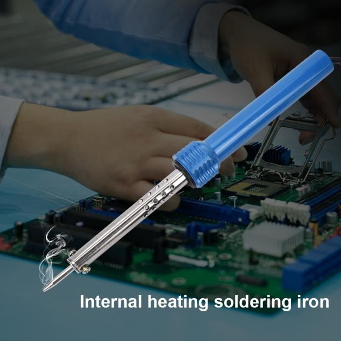 Ensemble De Fer À Souder Kit De Fer À Souder Électrique 9 En 1 Avec Support, Pompe À Dessouder ...