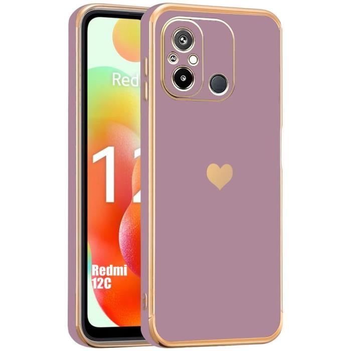 Coque - E.F.CONNECTION - Pour Xiaomi Redmi 12C - Silicone Hybride ...