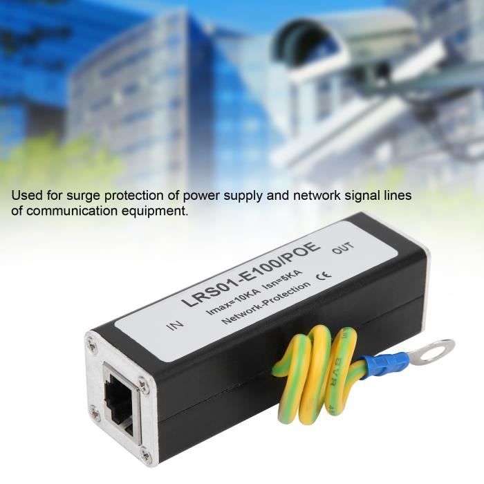POE Networks Arrester IP Camera Thunder Surge Protector Application de ...