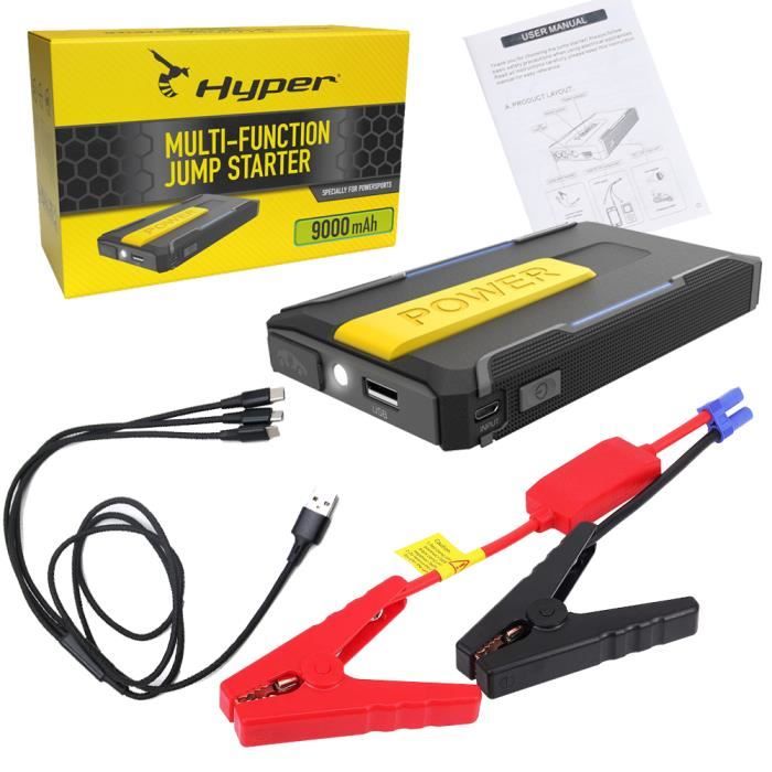 Booster de batterie moto Hyper - noir - TU - Cdiscount Auto