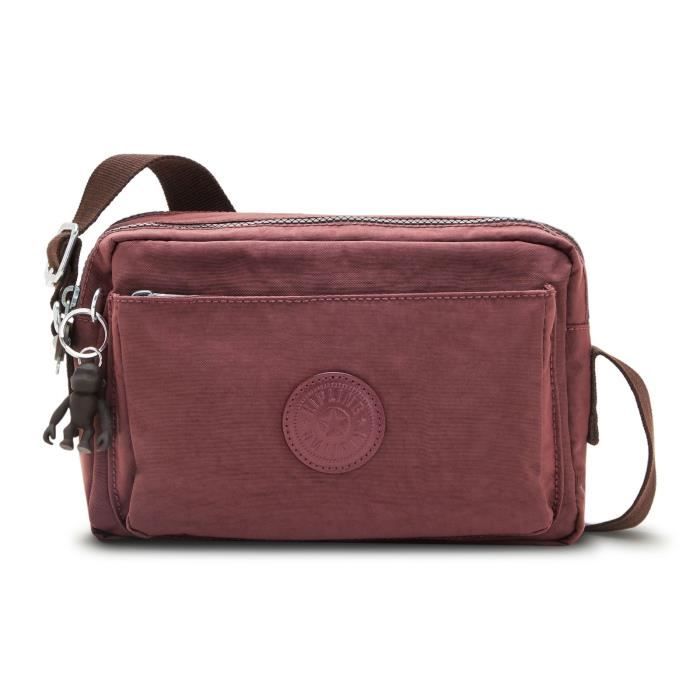Kipling Basic Abanu Crossbody M Mahogany [185962] - sac à épaule ...