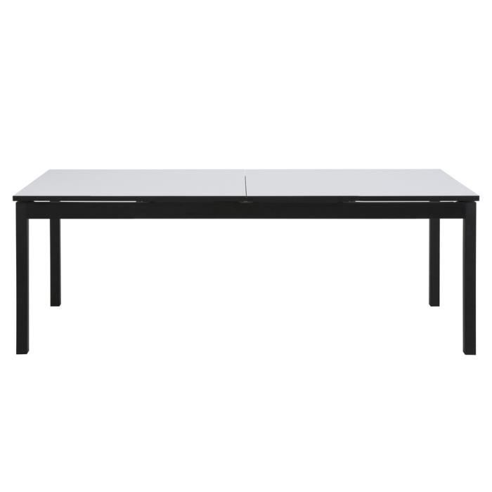 Table à manger design. Avec rallonge, MOYA - Cdiscount Maison